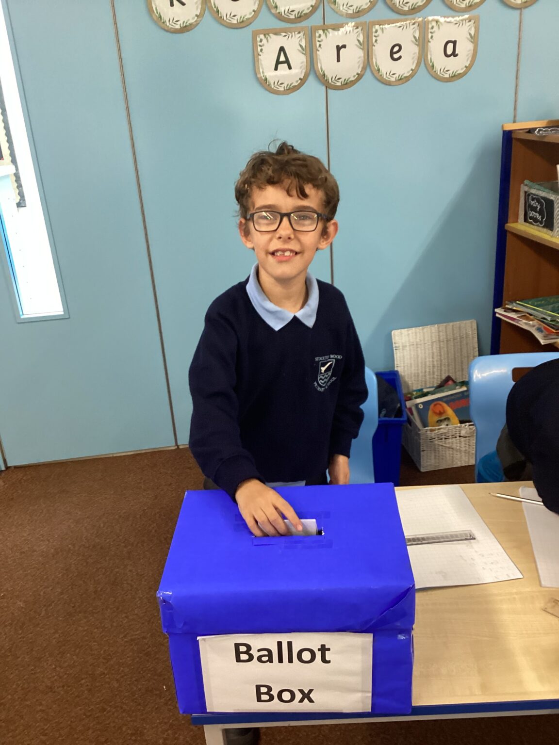 School Council Voting! - Stockton Wood Primary School