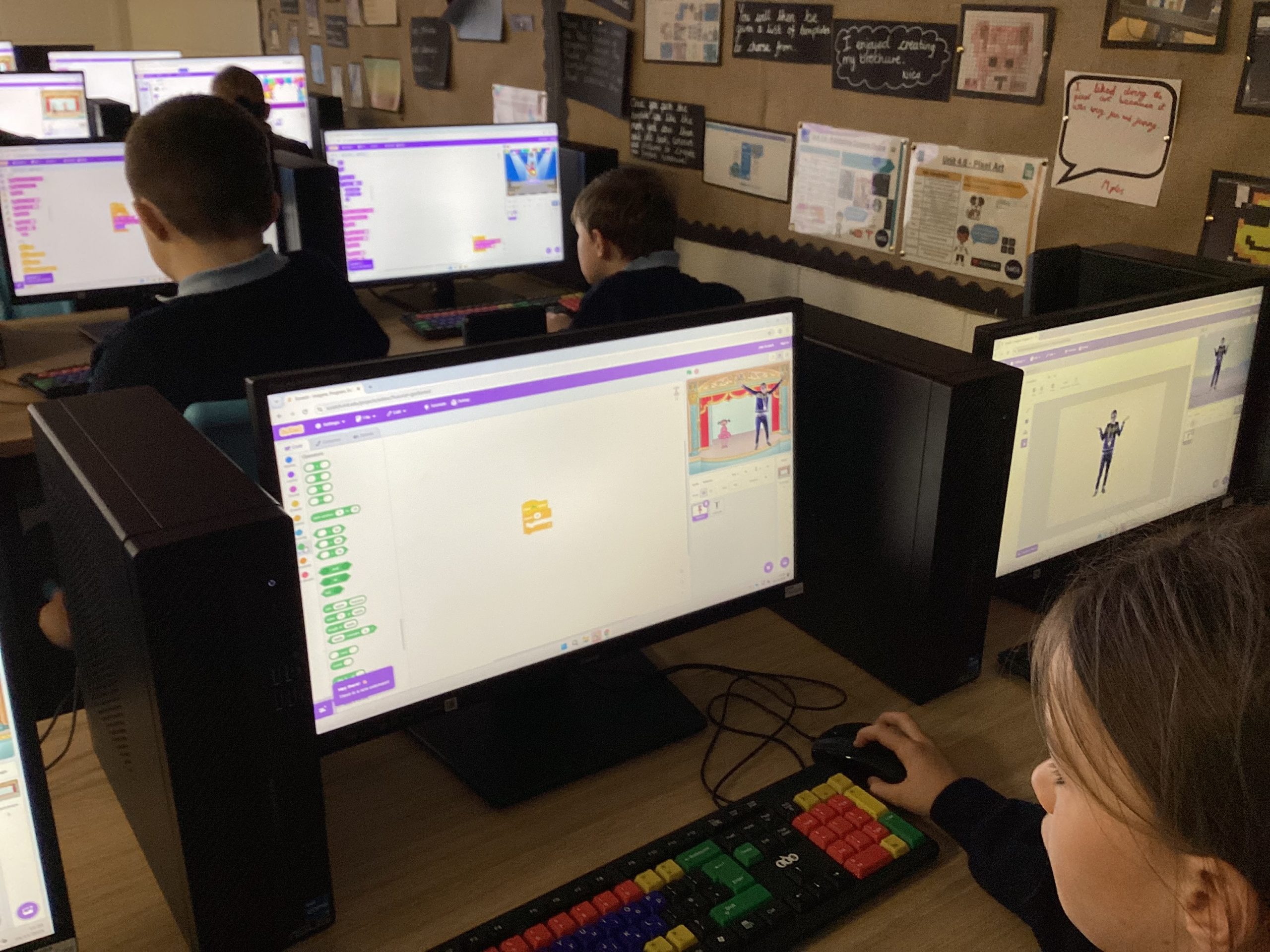 Using scratch - Stockton Wood Primary School