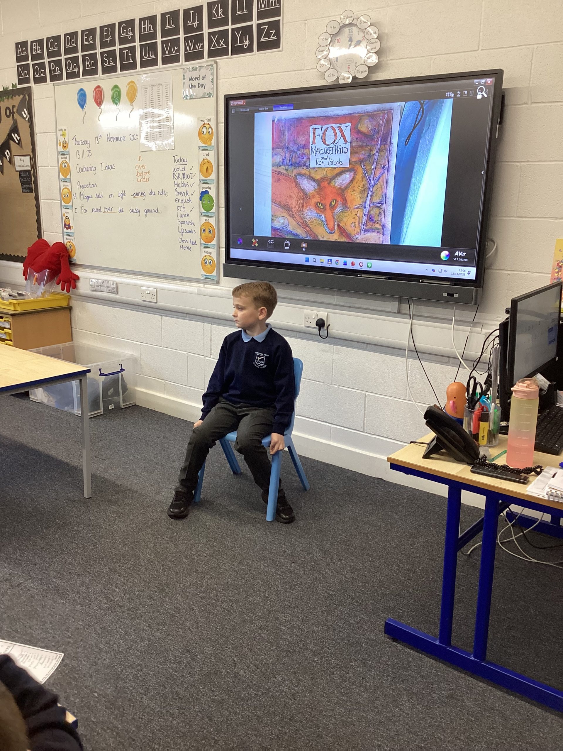 Hot Seating - Stockton Wood Primary School